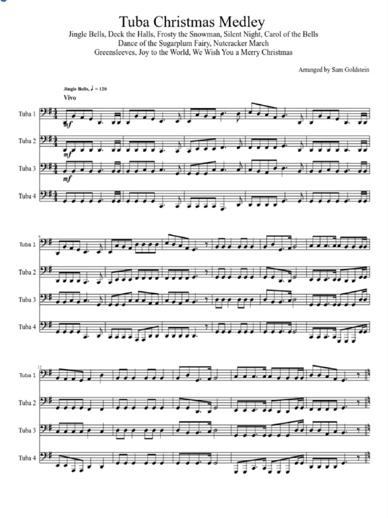 Christmas Medley | PDF