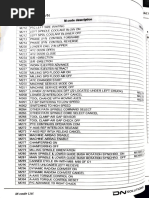 Fanuc - G Code List | PDF | Grinding (Abrasive Cutting) | Industrial ...