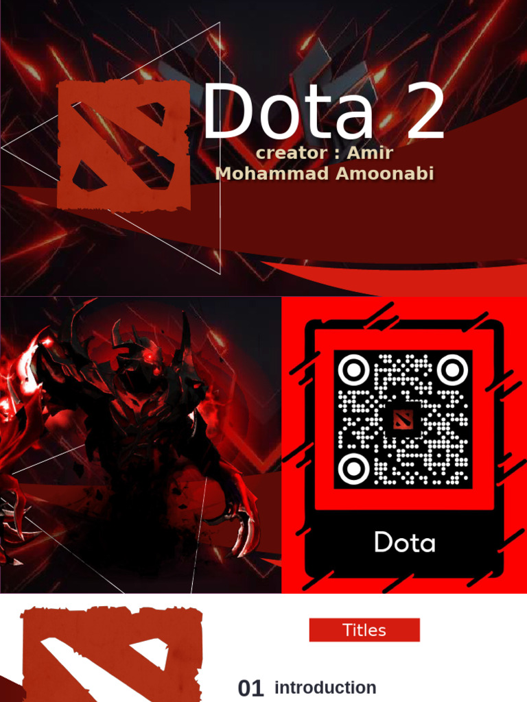 Copy of Dota 2 Template (1) | PDF | Online Games | Video Game Gameplay