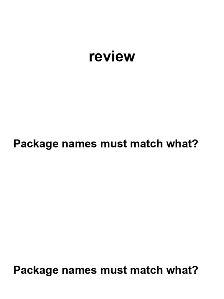 08 Review | PDF | Computer Programming | Computing