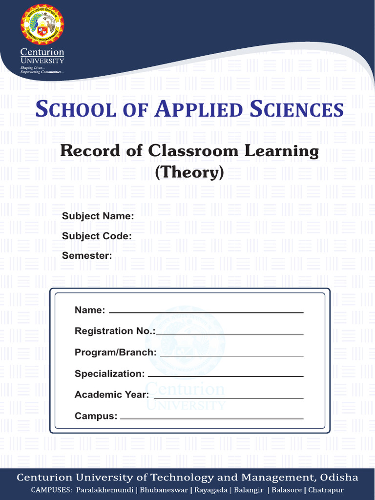 Class Learning Record Pdf Behavior Modification Learning