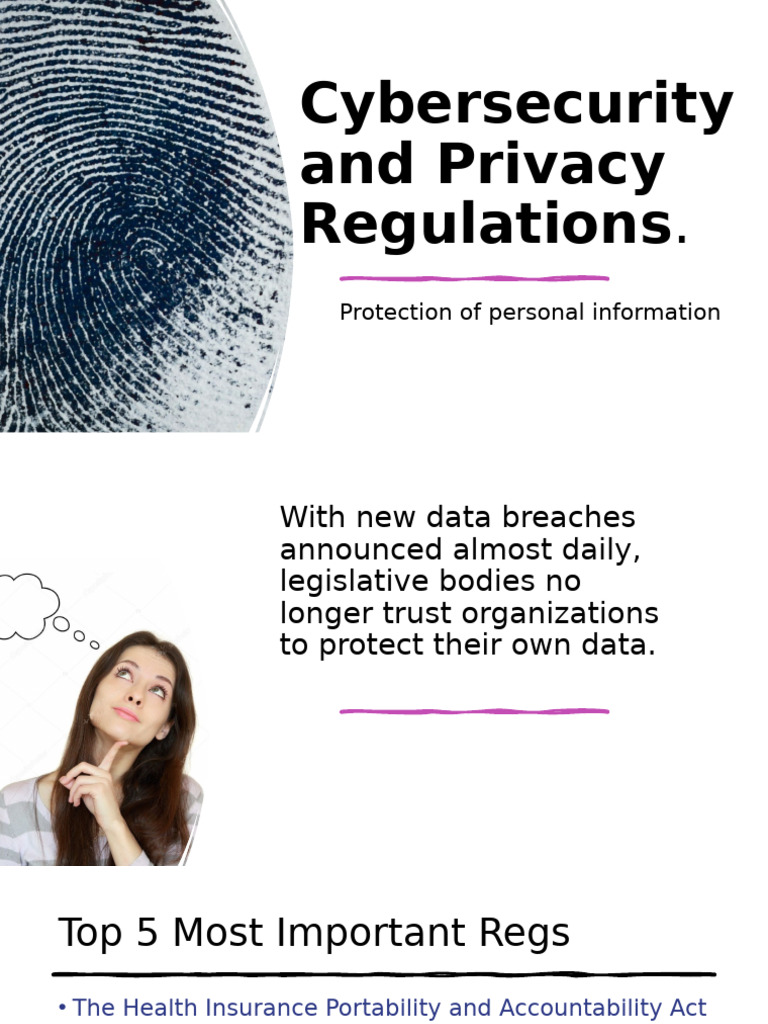 Regulations Aimed To Protect PII and NPI | PDF | Payment Card Industry Data Security Standard ...