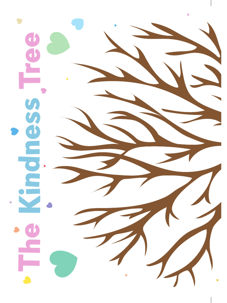 Kindness Tree Template 2xa4 | PDF