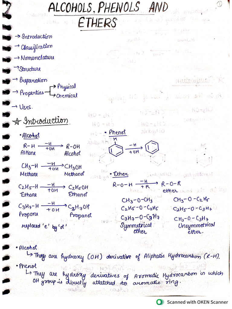 Alcohol_Notes[1] | PDF