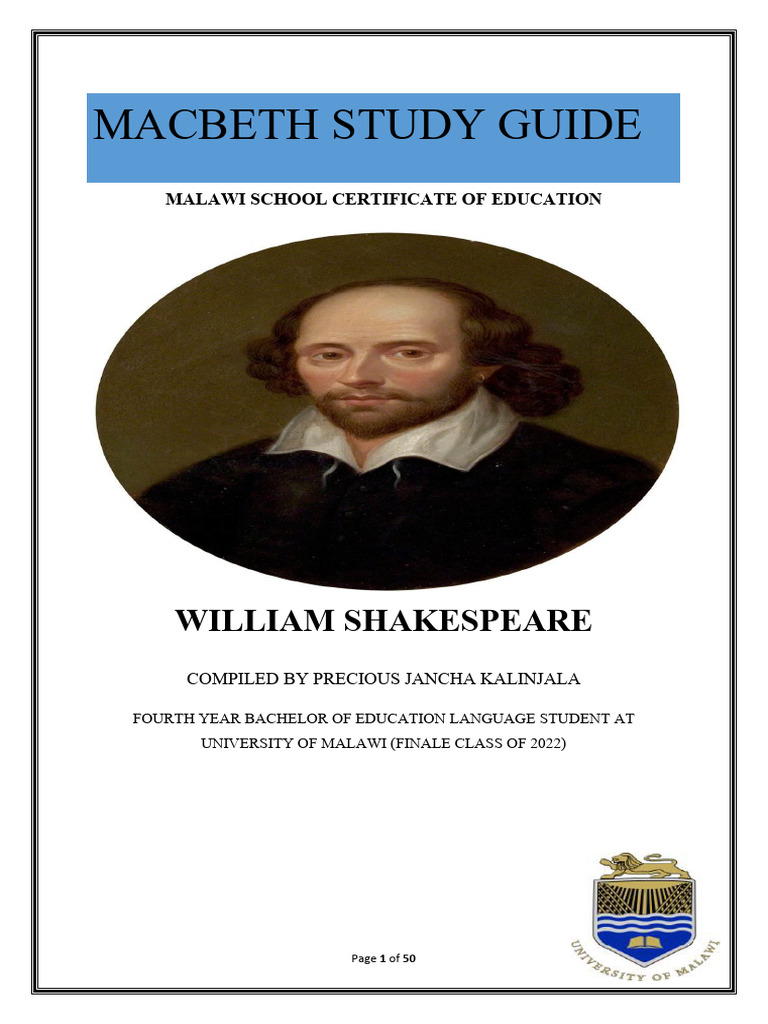 MACBETH STUDY GUIDE-1 | PDF | Macbeth