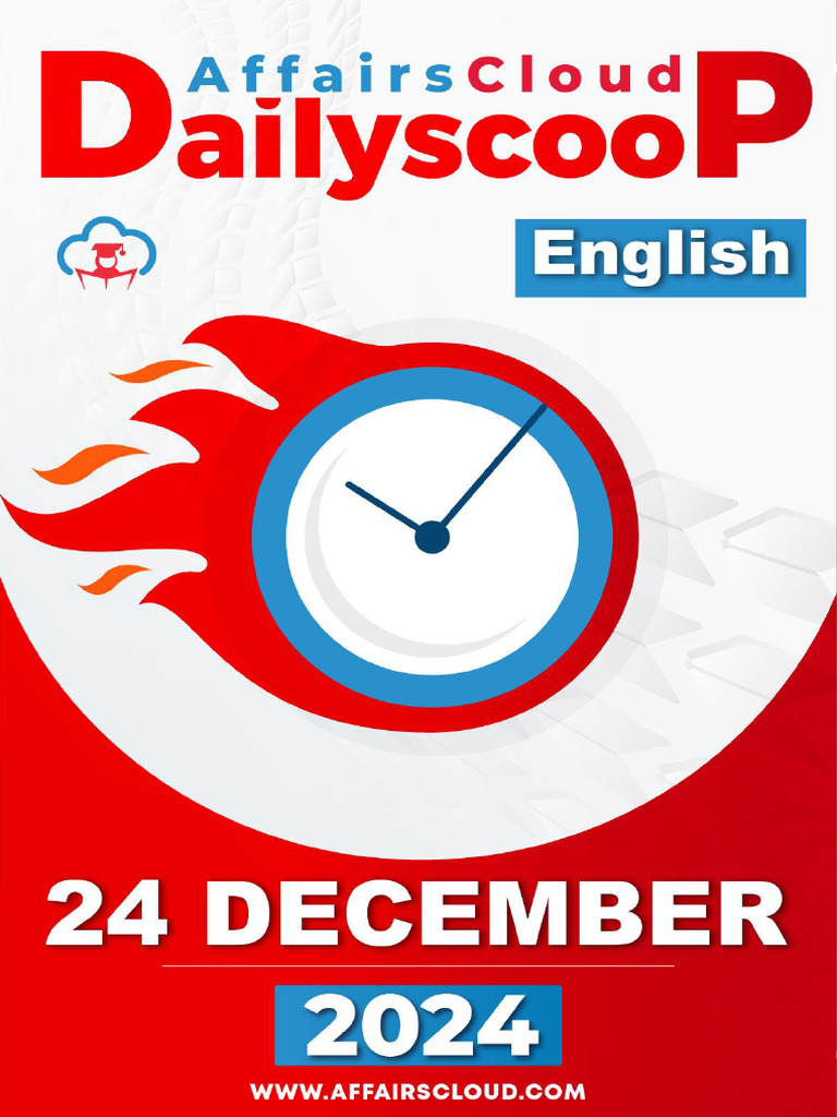 DailyScoop December 24 2024 by AffairsCloud 1 | PDF | Nasa