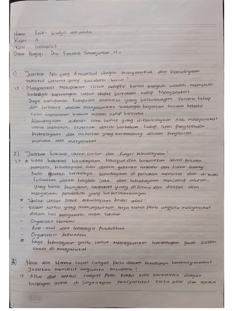 Rezki Widya Amanda - A - MKI | PDF