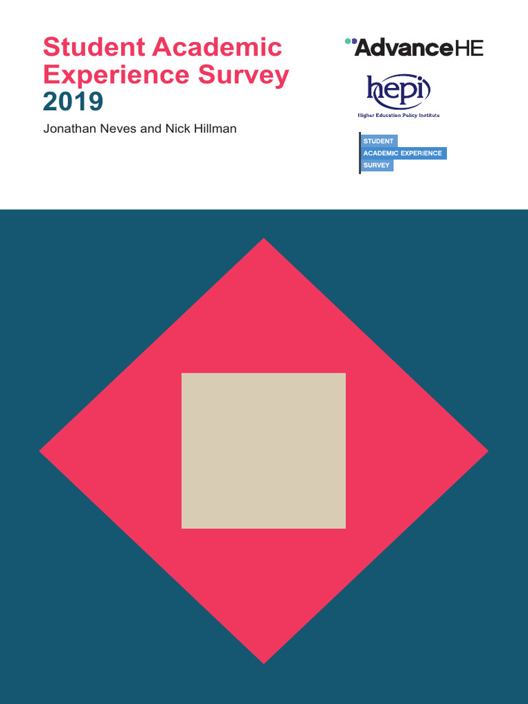 Student Academic Experience Survey 2019 | PDF | Cost Of Living ...