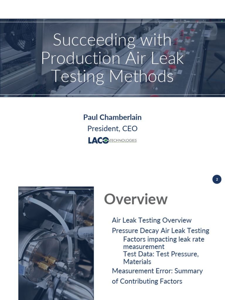 Production_Air_Leak_Testing_Methods | PDF | Leak | Heat