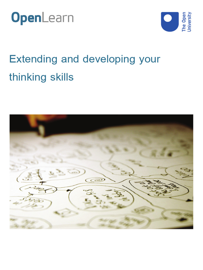 Extending and Developing Your Thinking Skills Printable | PDF | Thought | Knowledge