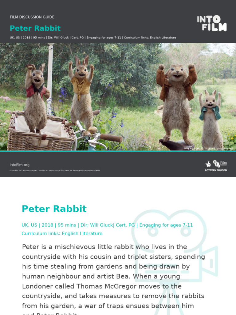 Film Guide Peter Rabbit | PDF