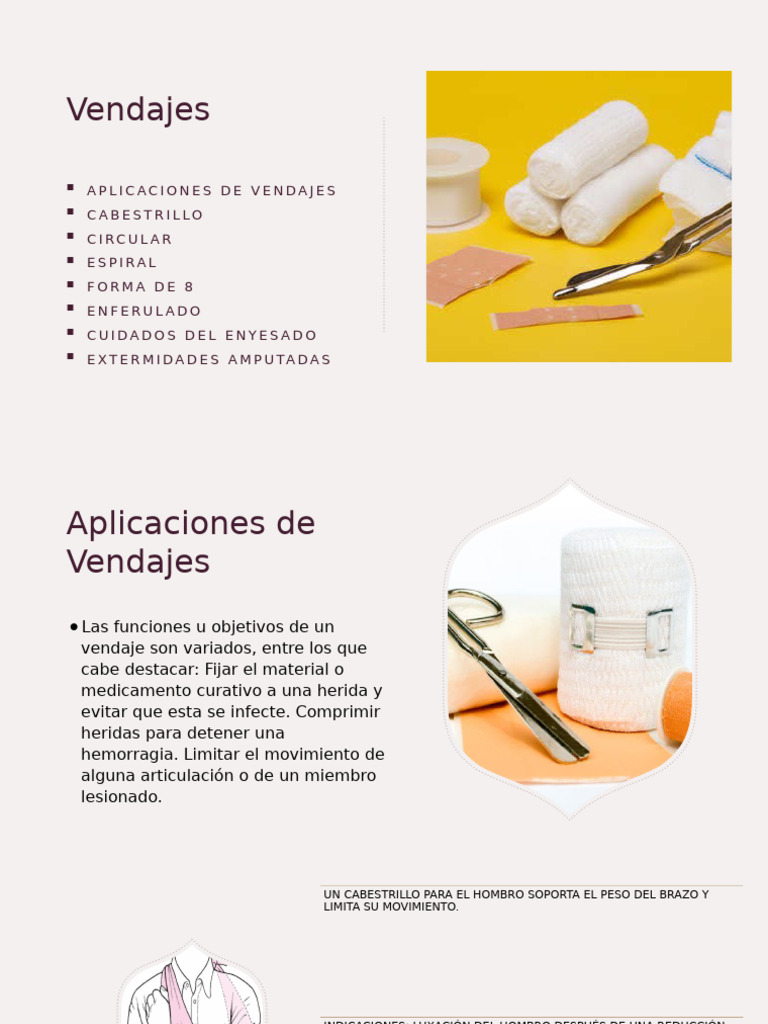 Vendajes | PDF