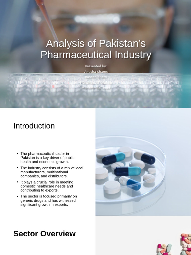 Pakistan Pharmaceutical Industry Analysis | PDF | Logistics | Exports