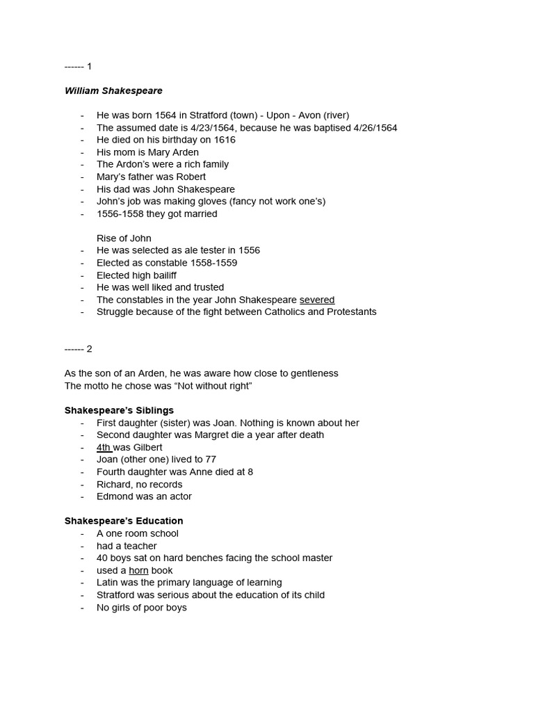 AP Lit | PDF | Shakespeare's Sonnets | William Shakespeare
