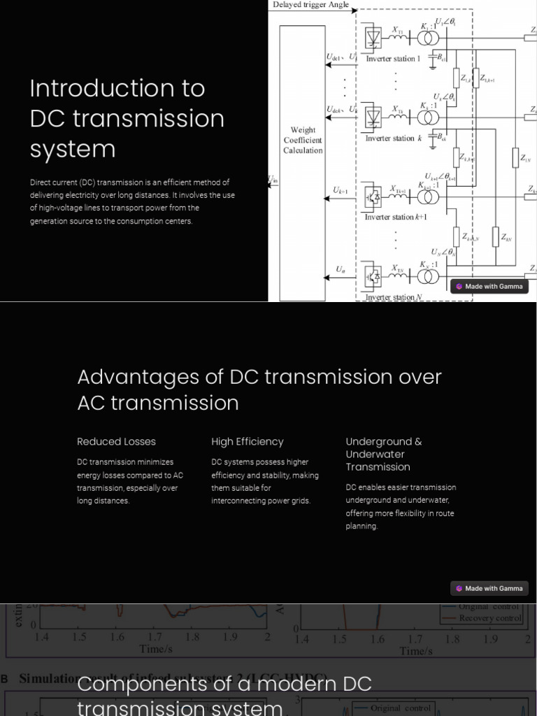 Overview of DC Transmission Systems | PDF | Electric Power Transmission ...