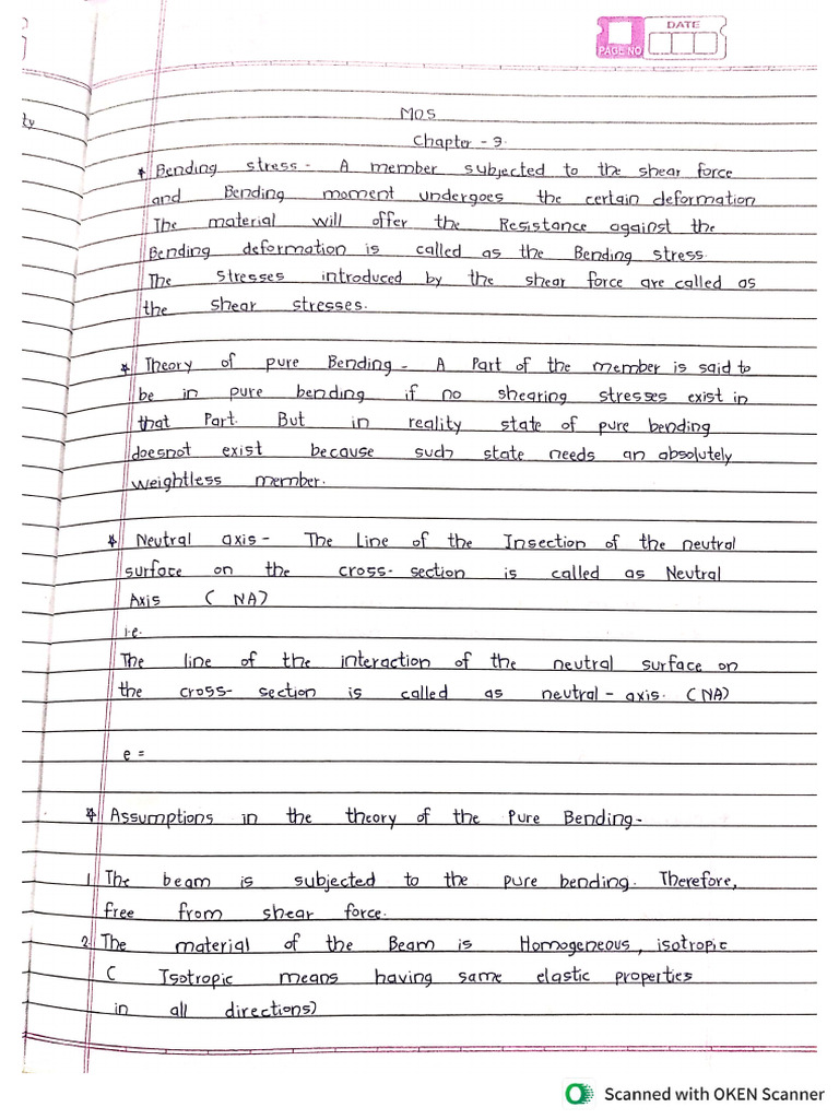 Mos Formulas Endsem | PDF