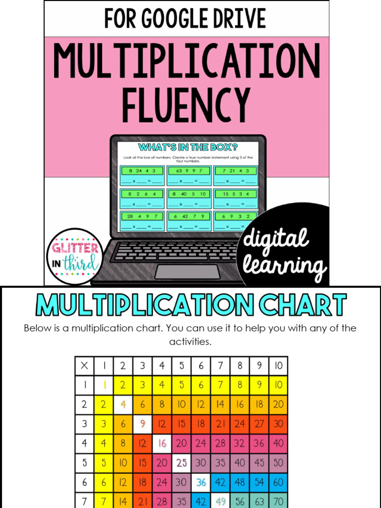 Norbin Figueroa Diaz - Multiplication - Fact Fluency | PDF