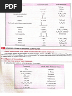 IUPAC Nomenclature ISC Class11 Summary | PDF