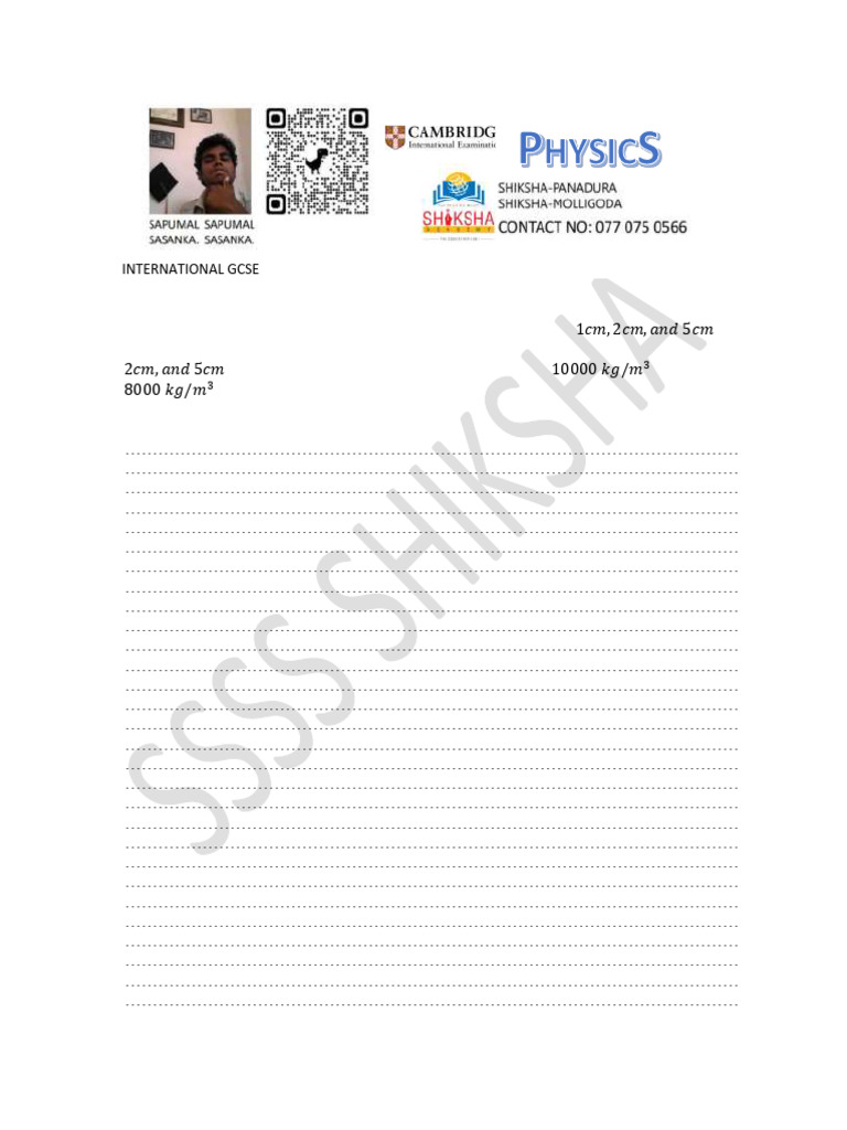 Ass03 (PHYOL) | PDF