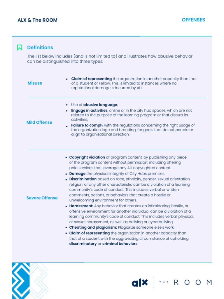 Definition of Offenses | PDF