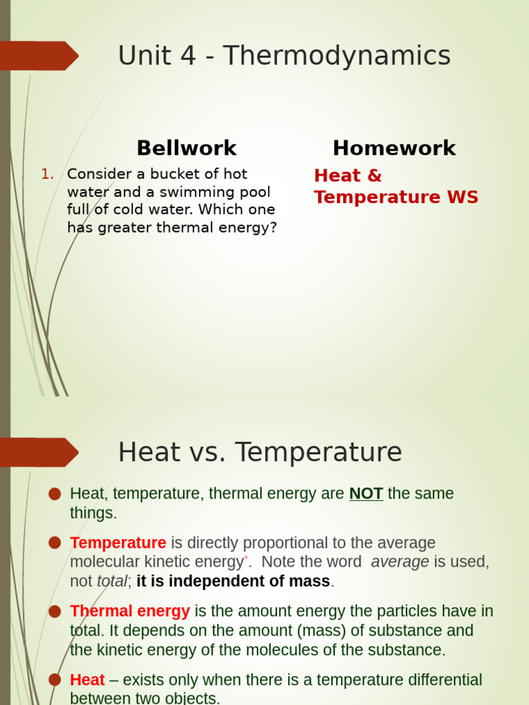 Understanding Heat and Thermal Energy | PDF | Heat | Temperature