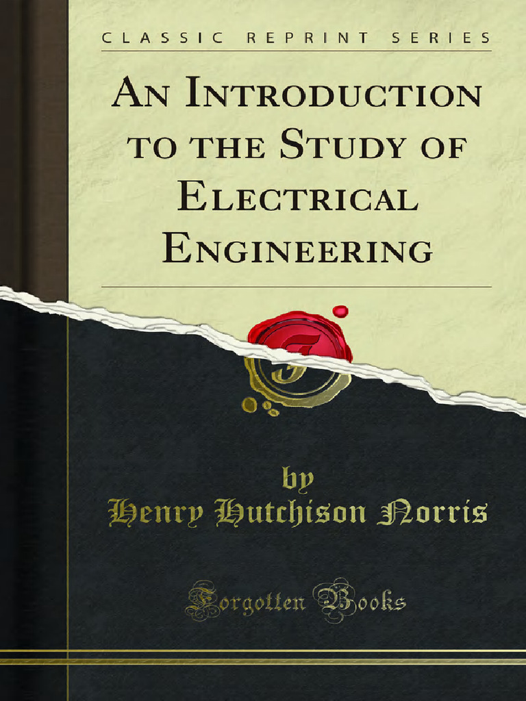 An Introduction To The Study of Electrical Engineering | PDF ...