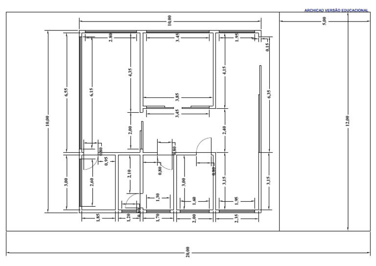 Planta Cotas Rafa Cunha | PDF