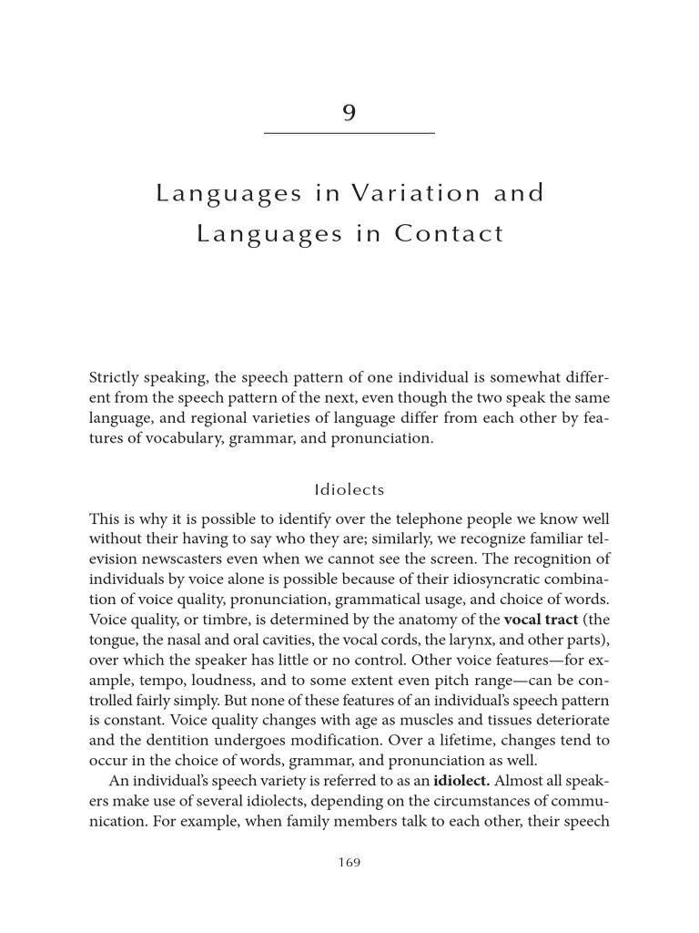 ENG3056-Chapter-9 | PDF | Human Communication | Linguistics