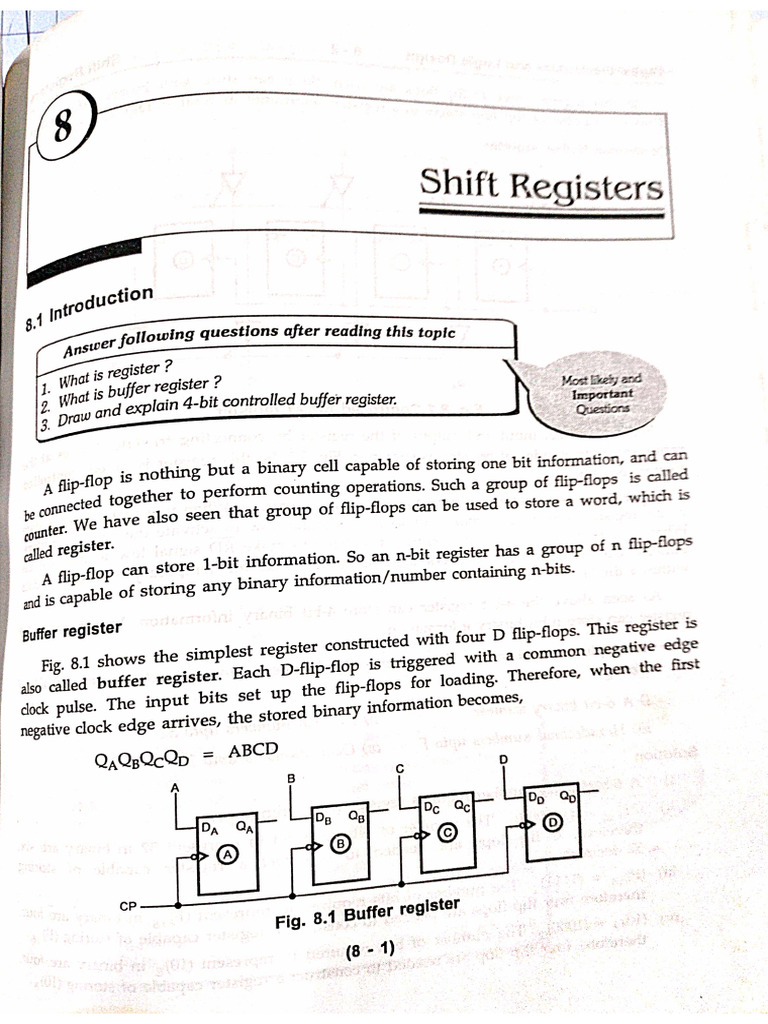 Shift Register | PDF