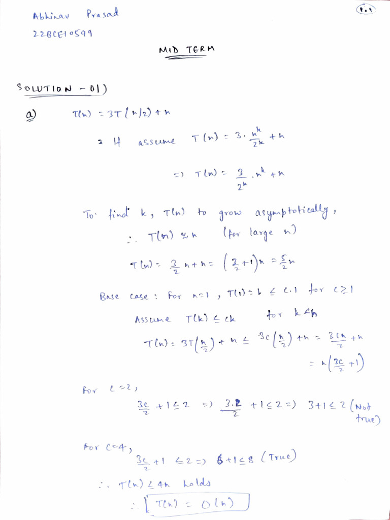Understanding Polynomial Time Complexity | PDF