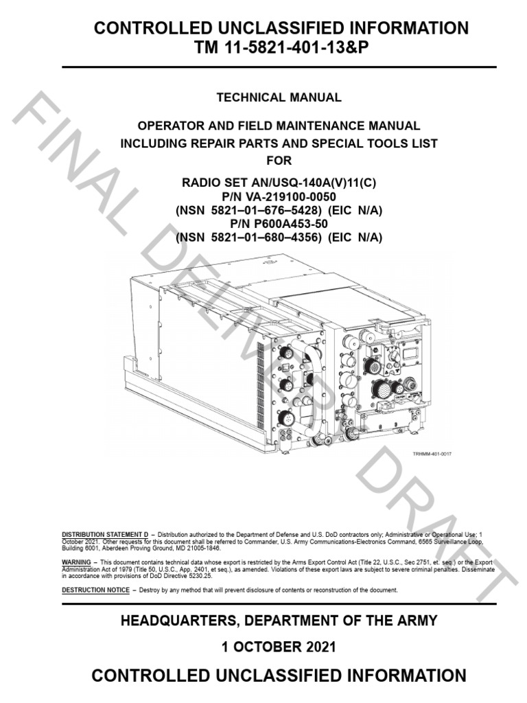 MIDS LVT Operator Manual for AN/USQ-140 | PDF | Fires | Lithium Ion Battery