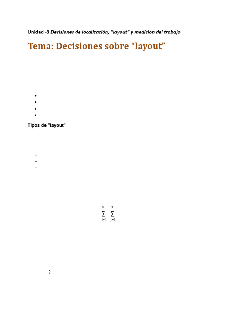 Optimización de Layout en Operaciones | PDF | Informática