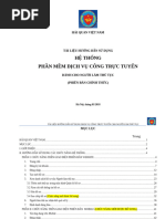 HDSD Khai Báo Nộp Phí CSHT TPHCM | PDF