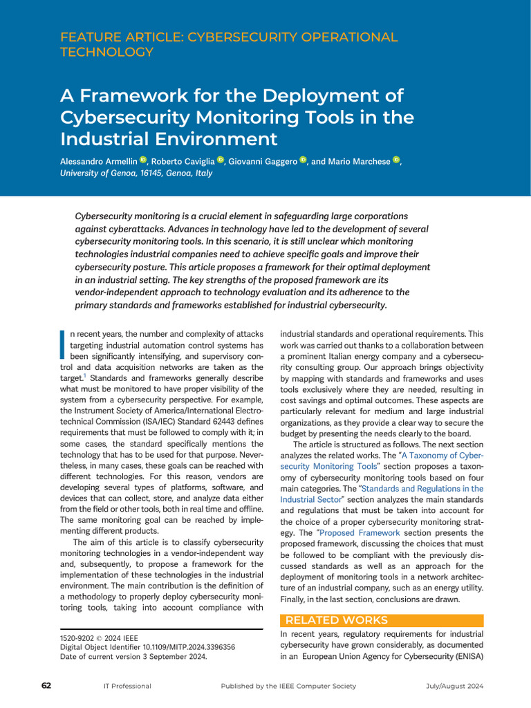 A_Framework_for_the_Deployment_of_Cybersecurity_Monitoring_Tools_in_the ... A_Framework_for_the_Deployment_of_Cybersecurity_Monitoring_Tools_in_the ...