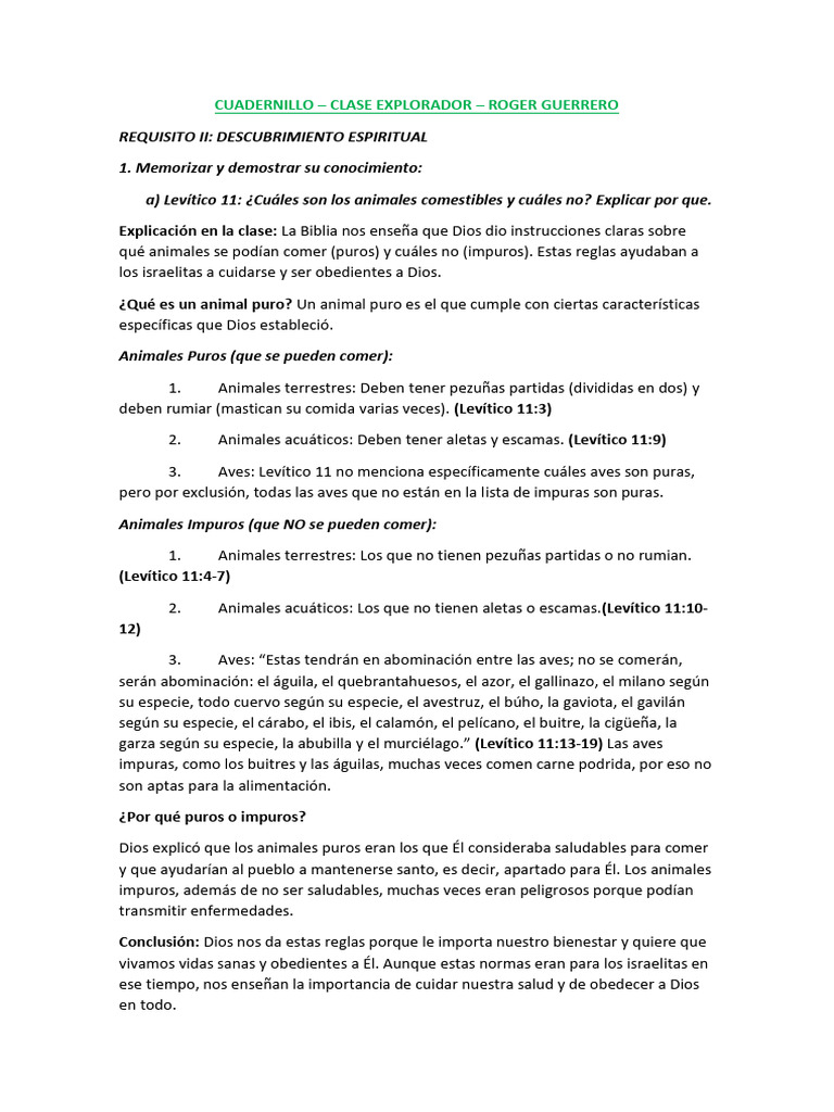 Cuadernillo Clase Explorador 2023 | PDF | Jesús