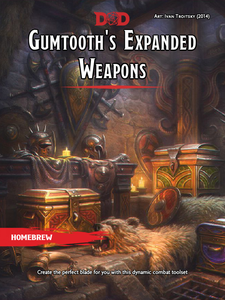 D&D Weapon Customization Guide | PDF