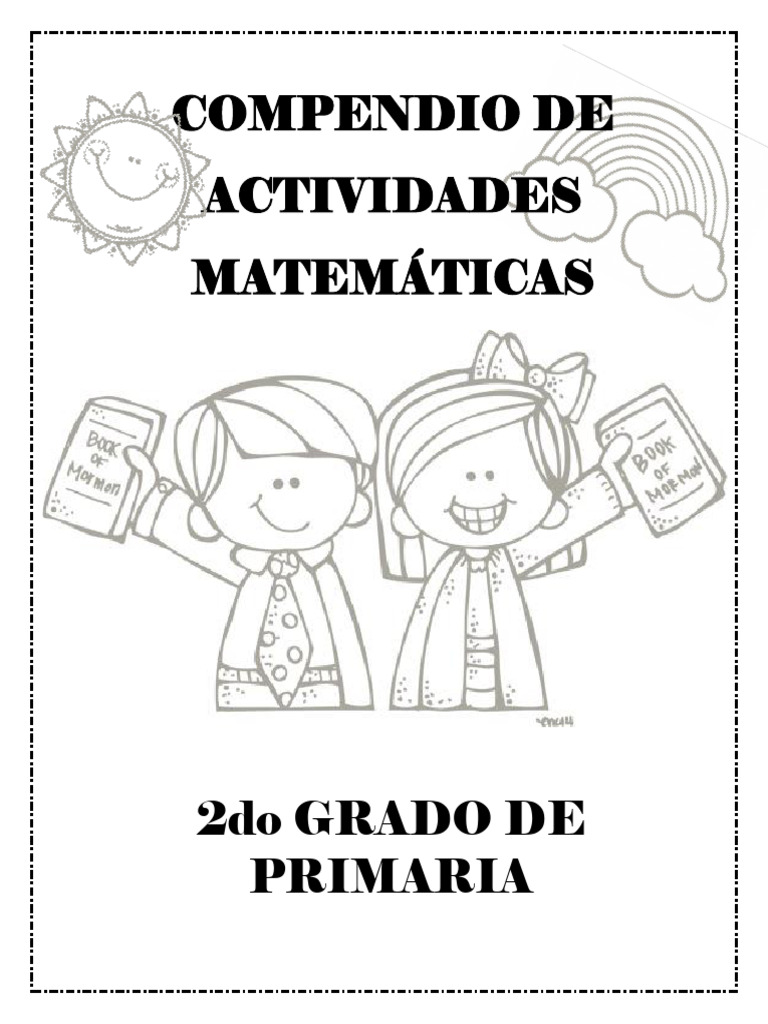 Actividades Matemáticas 2do Grado | PDF