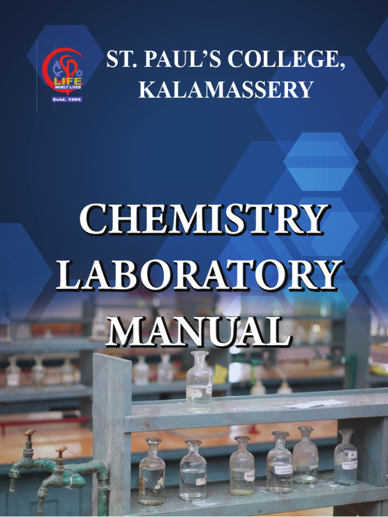 Chemistry-Lab-Manual | PDF | Ultraviolet–Visible Spectroscopy ...