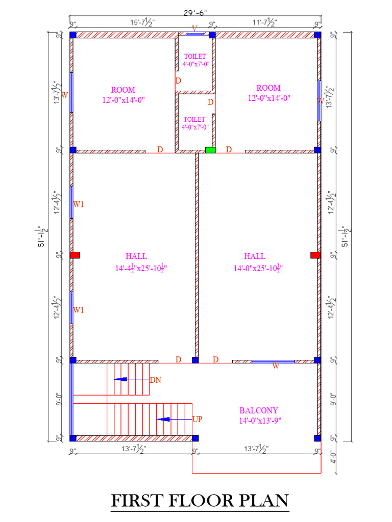 Marriage Hall FIRST FLOOR PLAN | PDF