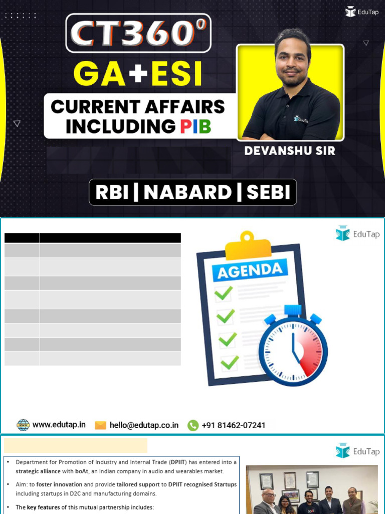 CT360 - GA + ESI - 26th To 27th December 2024 | PDF