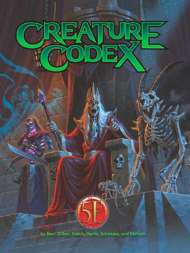 Creature Codex 5 | PDF