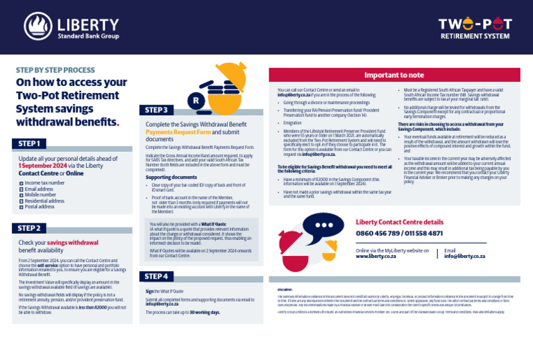 Accessing Two-Pot Retirement Benefits | PDF | Taxes | Retirement