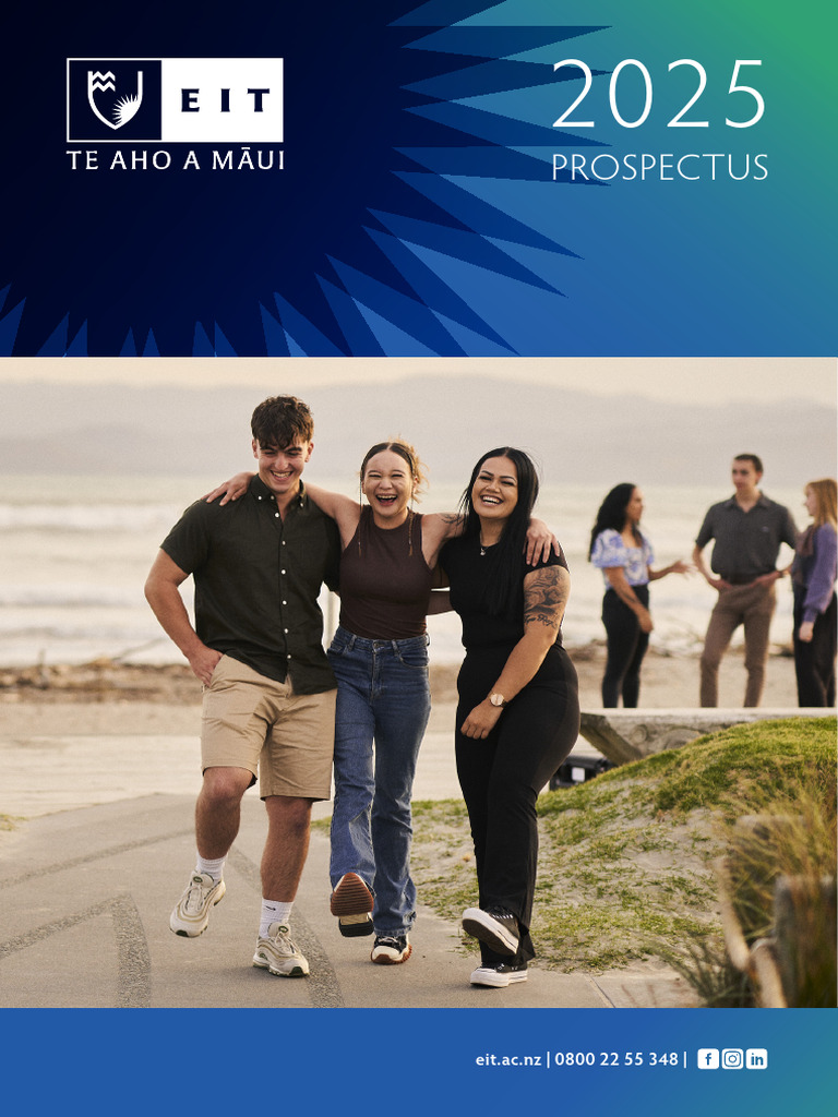 EIT 2025 Prospectus: Courses & Support | PDF | Academic Degree | Bachelor's Degree