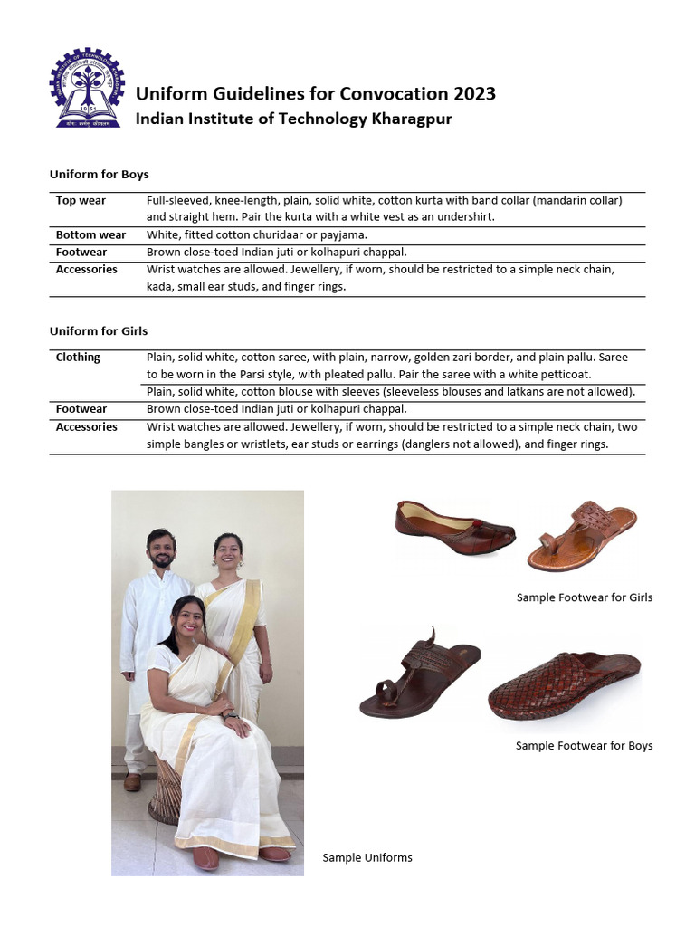 Uniform Guidelines for Convocation 2023 | PDF