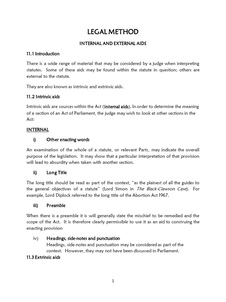 Internal and External Aids | PDF | Public Law | Government