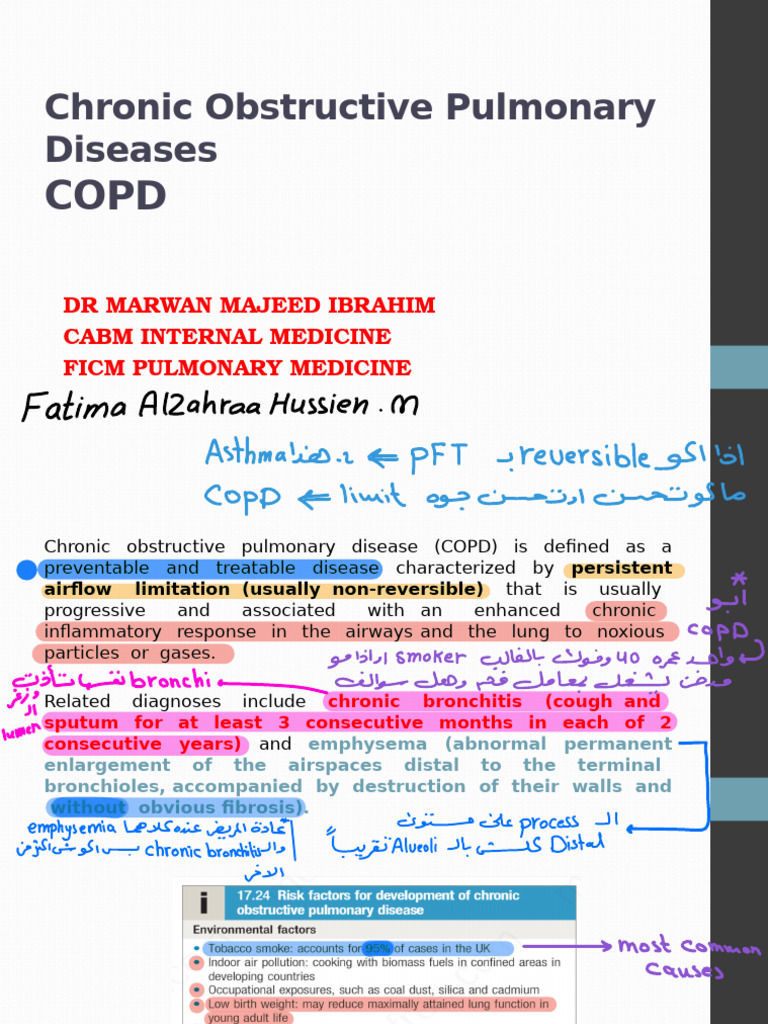 COPD (2) | PDF | Chronic Obstructive Pulmonary Disease | Lung