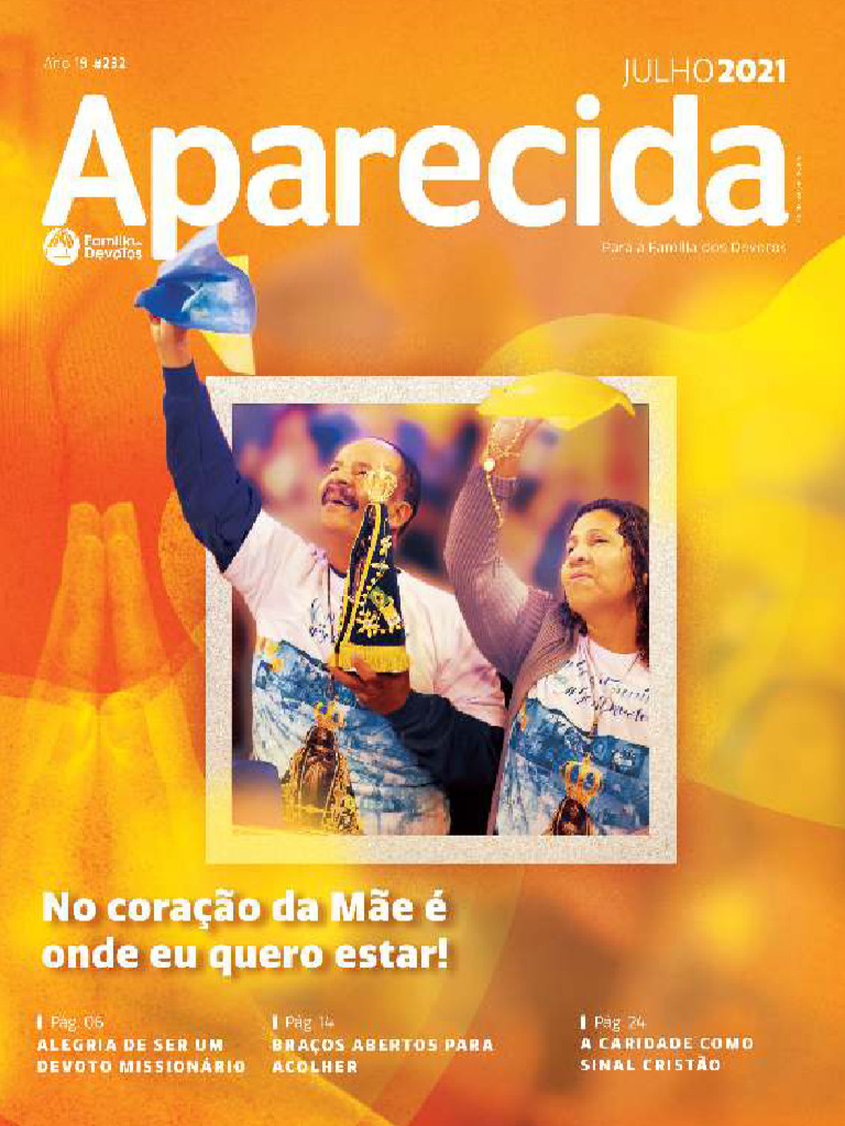 2021 07 Revista Aparecida-compactado | PDF | Santuário | Maria, mãe de Jesus