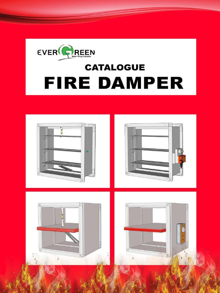 (EVG-FINAL) Catalogue Fire Damper | PDF