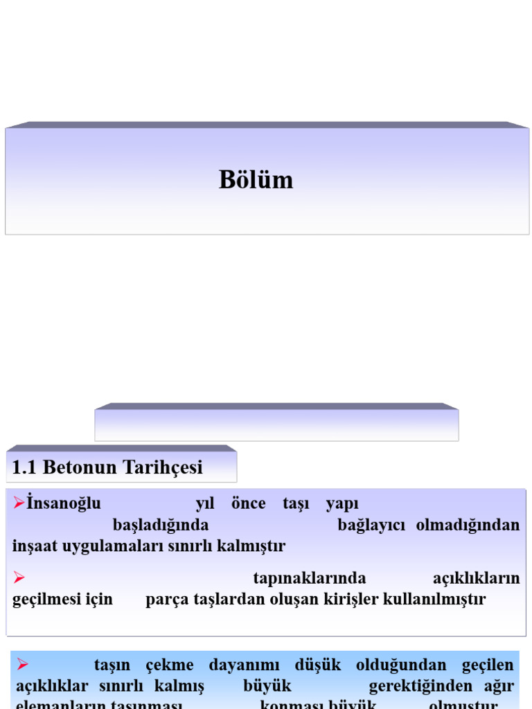 Betonarme 1 Bolum 1a | PDF
