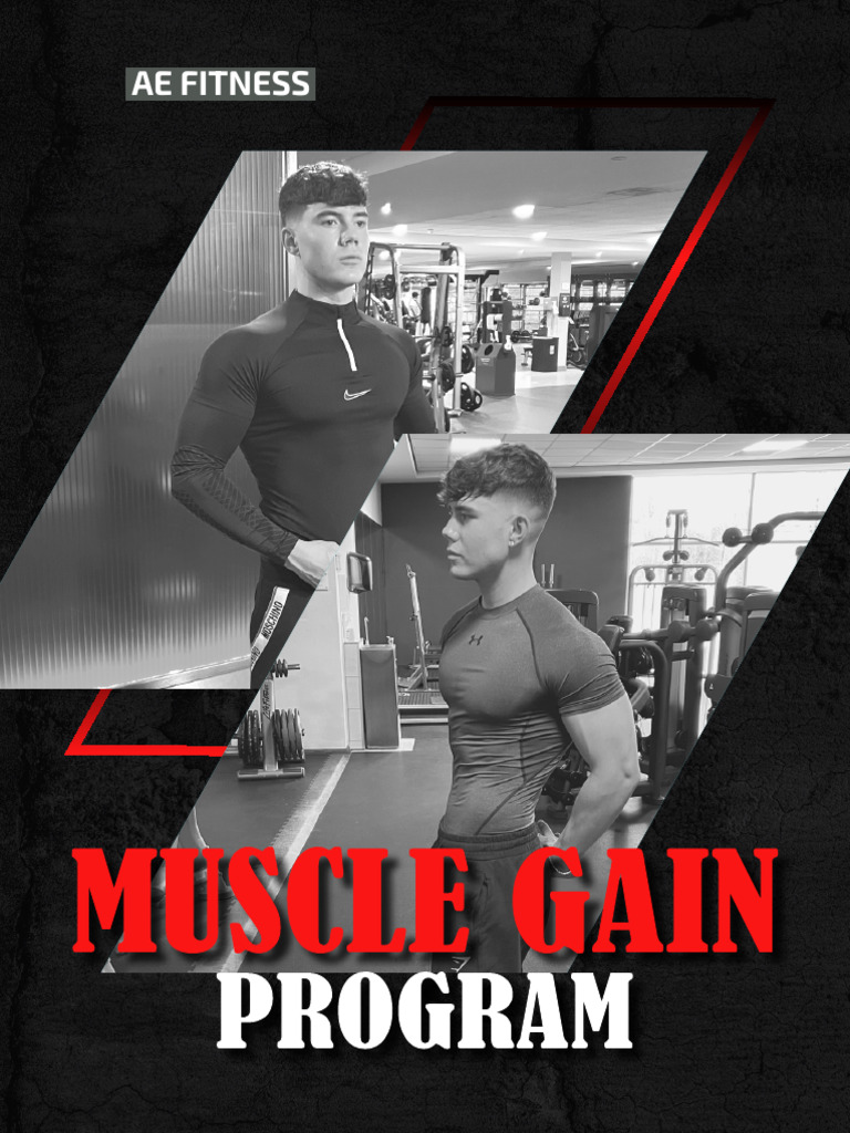 Muscle Gain Program | PDF | Muscle Hypertrophy | Proteins